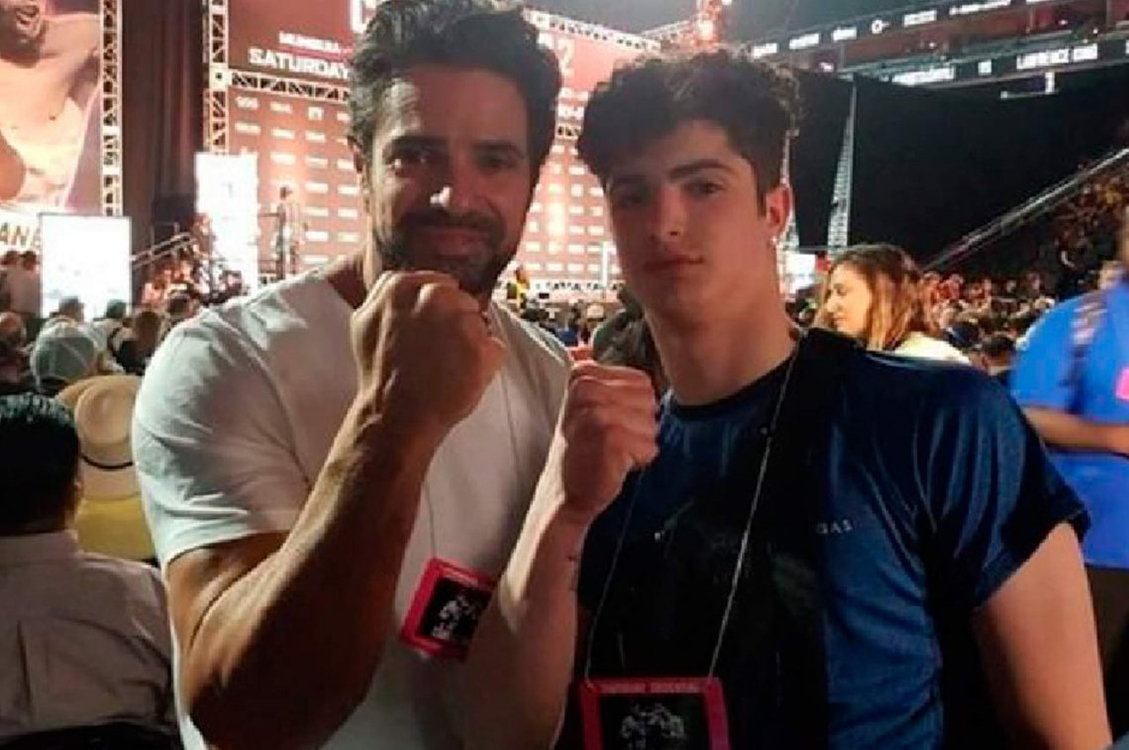 La emoción de Luciano Castro al hablar de Mateo, su hijo mayor ...