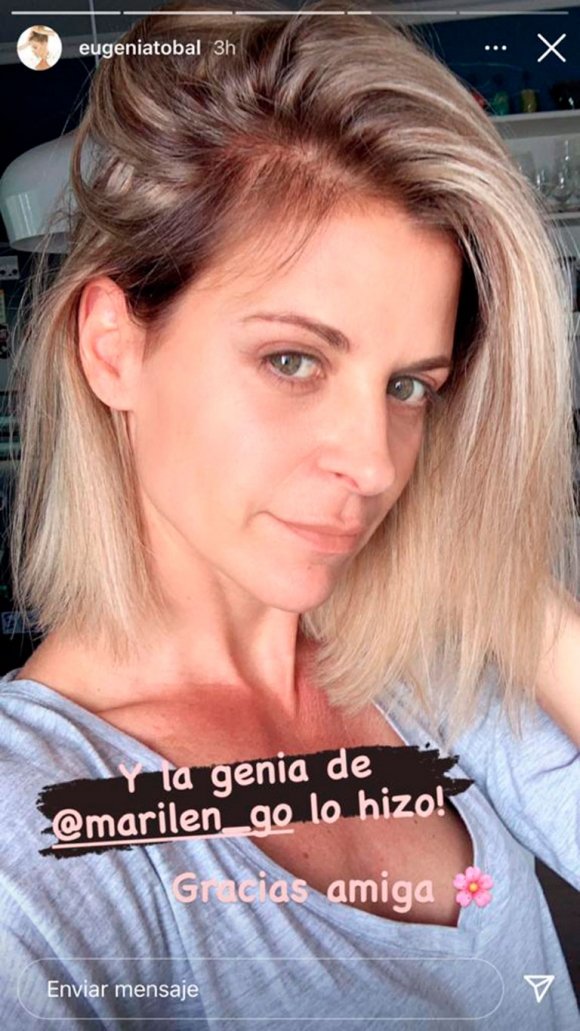 ¡Divina total! Eugenia Tobal mostró su increíble nuevo look: “Se vienen ...