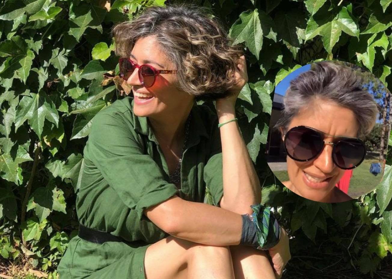 El radical cambio de look de Carla Conte: “Soy una señora de pelo gris ...