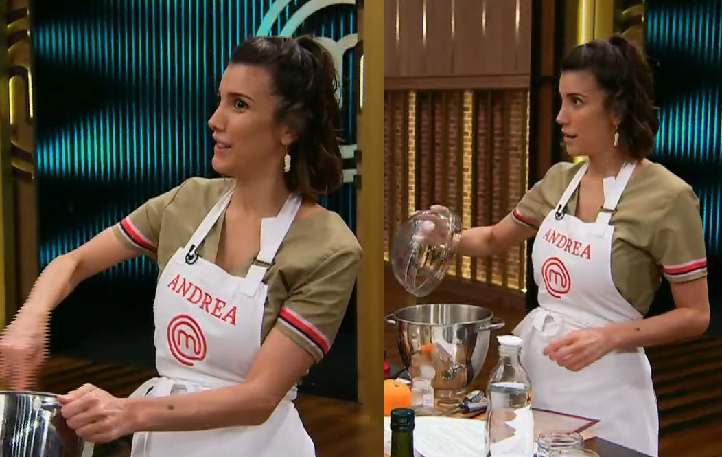¡Se pudrió todo! El tremendo enojo de Andrea Rincón en MasterChef ...