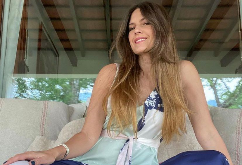 Embarazada de cuatro meses, Isabel Macedo mostró la panza y se reveló ...