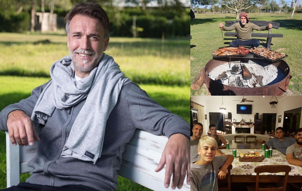 ¡Espectacular! Cómo es la casa estilo rústico de Gabriel Batistuta en ...