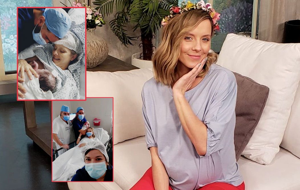 Paula Galloni mostró las primeras fotos del rostro de su beba, Faustina ...