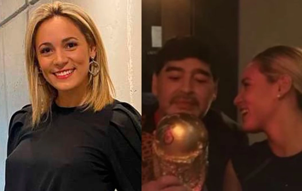 La romántica foto con la que Rocío Oliva recordó a Diego Maradona desde ...