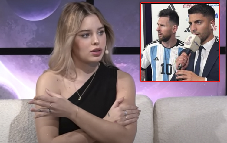 Coti Romero le "garroneó" una camiseta firmada por Messi a su novio Gastón Edul y la acusaron ...