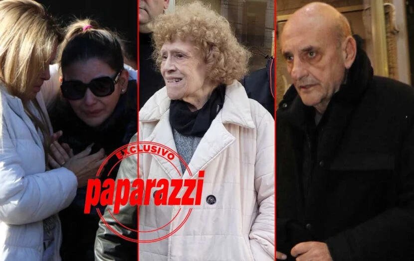 Dolor absoluto: las desgarradoras fotos del entierro de René Bertrand ...