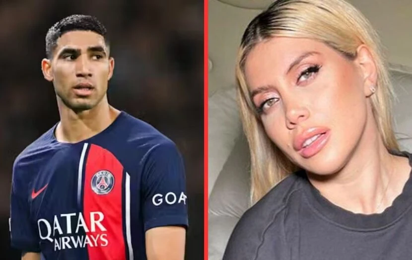 Fuertes rumores de romance: qué pasó entre Wanda y Hakimi, la estrella ...