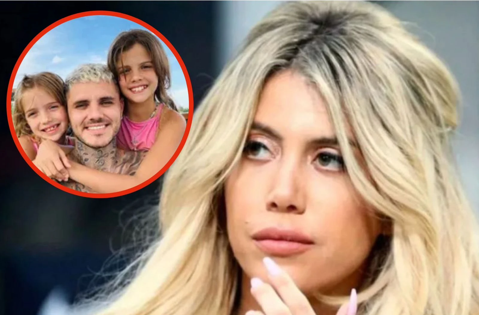 Qué es lo que preocupa y angustia a las hijas de Wanda Nara tras la separación de Mauro Icardi ...