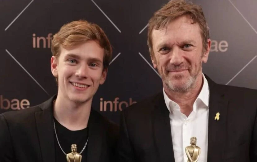 Así luce hoy Teo, el hijo súper fachero de Federico D’Elía que la rompe ...