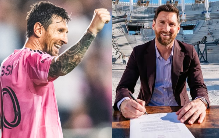 Lionel Messi renovó su contrato con el Inter Miami: el video