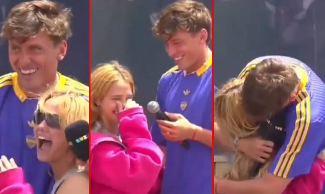 Marcos Giles le declaró todo su amor a Ángela Torres y confirmaron su ...